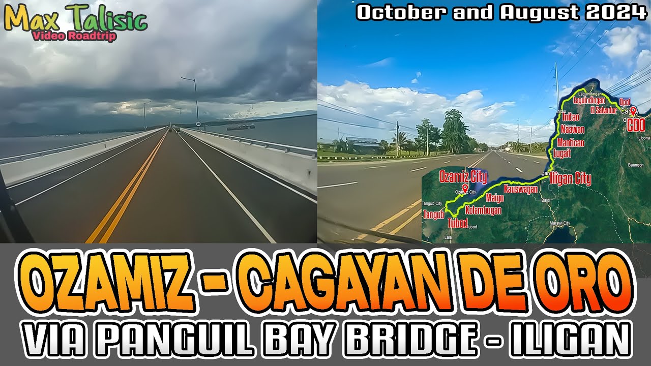 Video Roadtrip - Ozamiz City to Cagayan de Oro City via Panguil Bay ...
