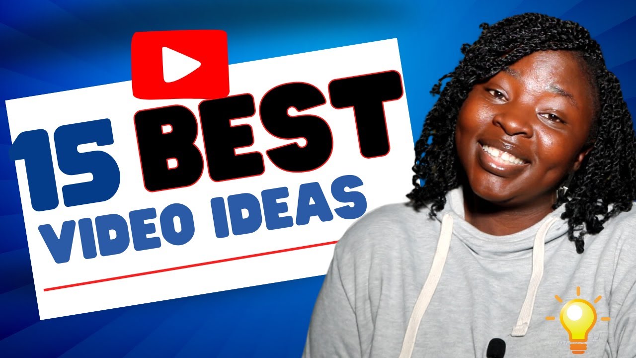 NEVER RUN OUT OF CONTENT IDEAS| 15 EASY YOUTUBE VIDEO IDEAS YOU NEED ...