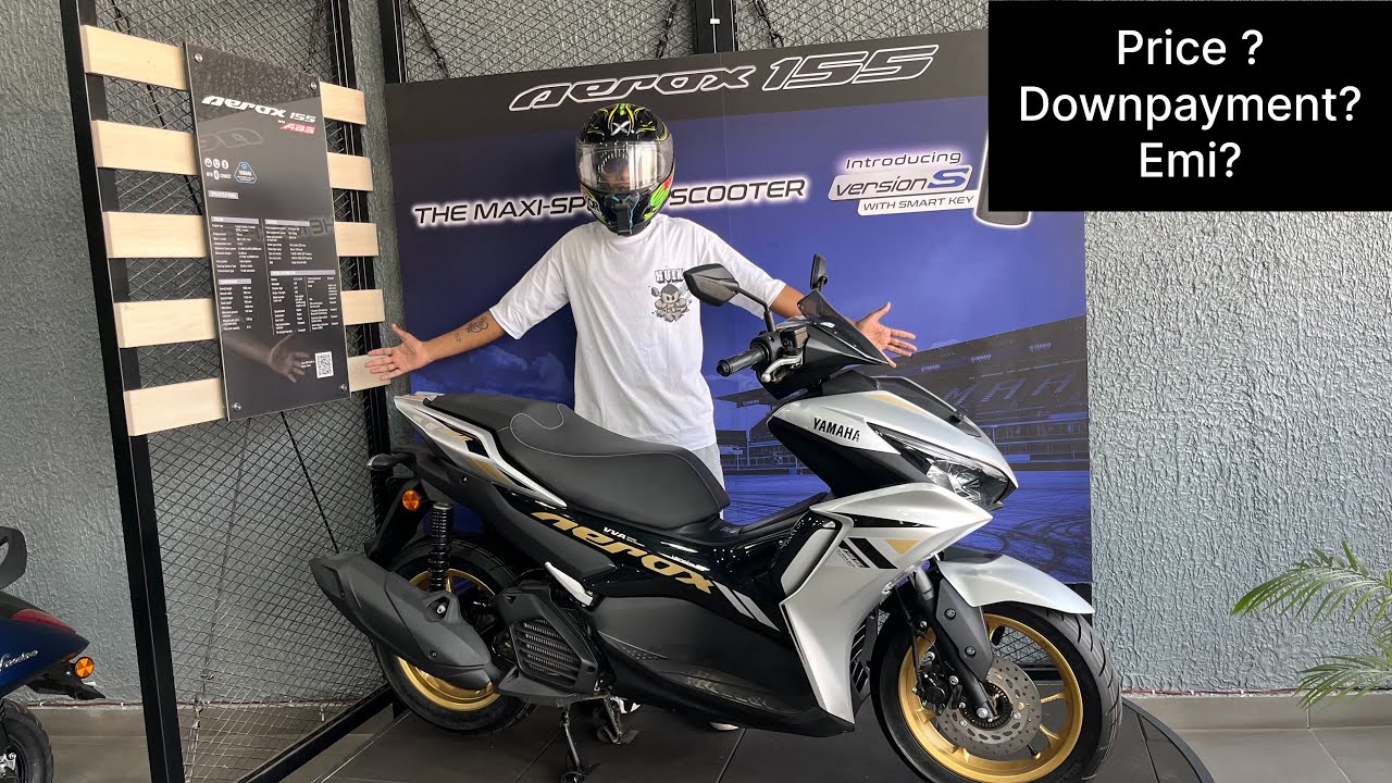 2025 Yamaha Aerox 155 Detailed Review Video | Finance Details ...