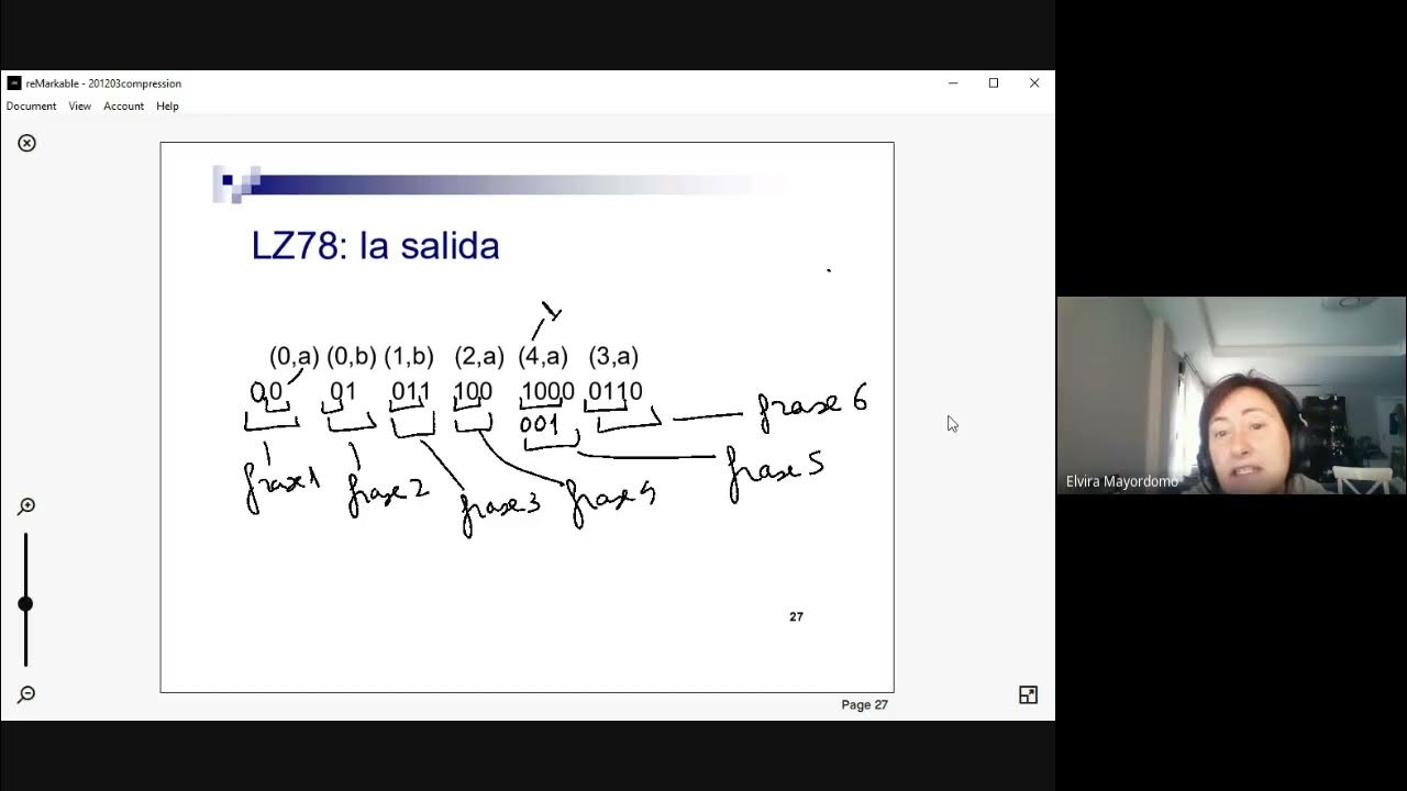 4 2 Compresión LZ78 2020 - YouTube