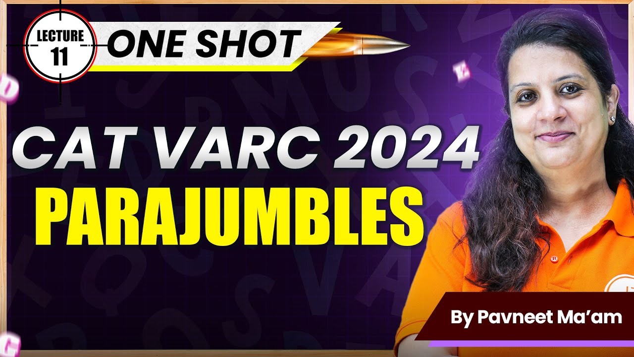 Cat 2024 Varc Preparation Parajumbles Varc For Cat 2024 Pavneet