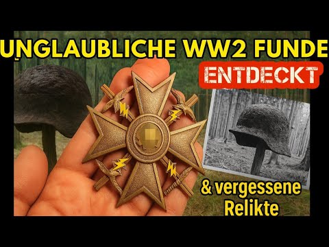 Unglaubliche WW2-Funde entdeckt! Helm, Spanienkreuz & vergessene ...