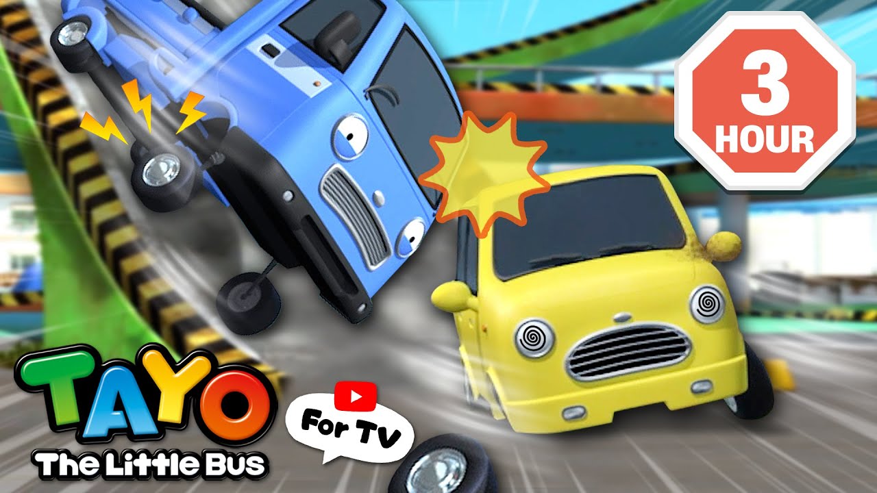 Learn Playground Safety with Tayo | Safety Cartoon for Kids | Tayo the ...