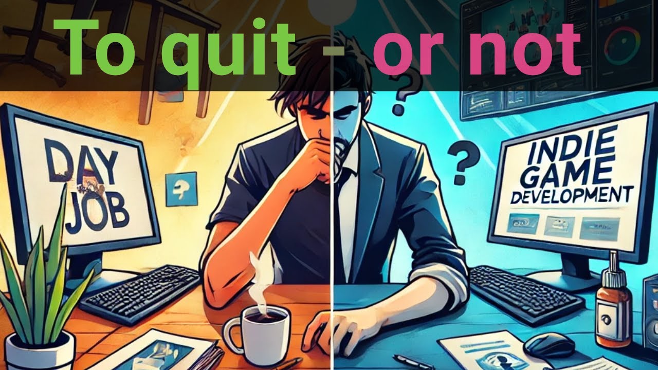 Why Indie Game Devs Shouldn't Quit Their Day Job (Maybe) - YouTube