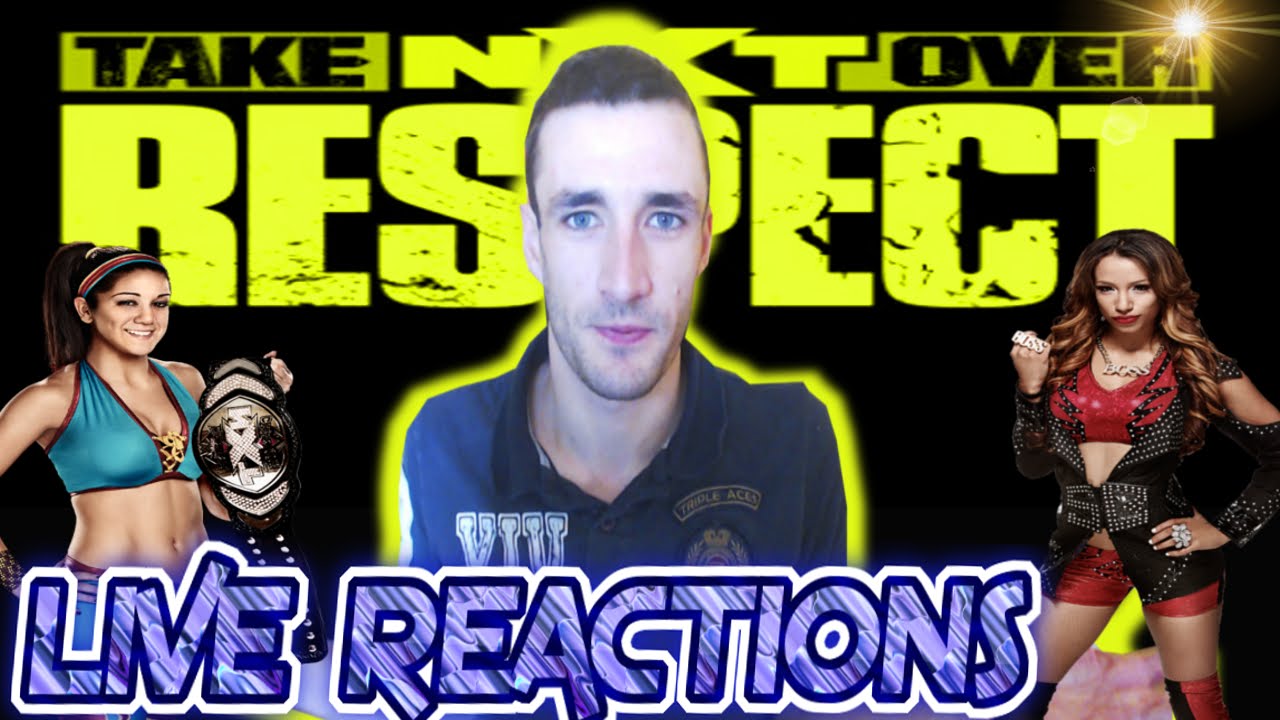 NXT Takeover Respect: Bayley vs Sasha Banks LIVE Reactions Iron Man ...
