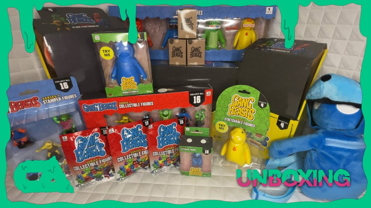 MASSIVE Toikido Toys Gang Beasts Unboxing! - YouTube