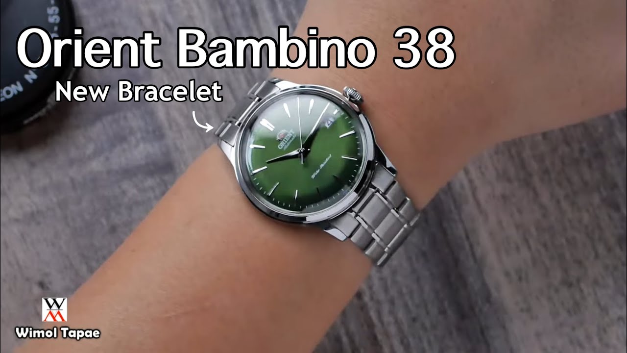 Orient Bambino 38 New Bracelet - Wimol Tapae - YouTube
