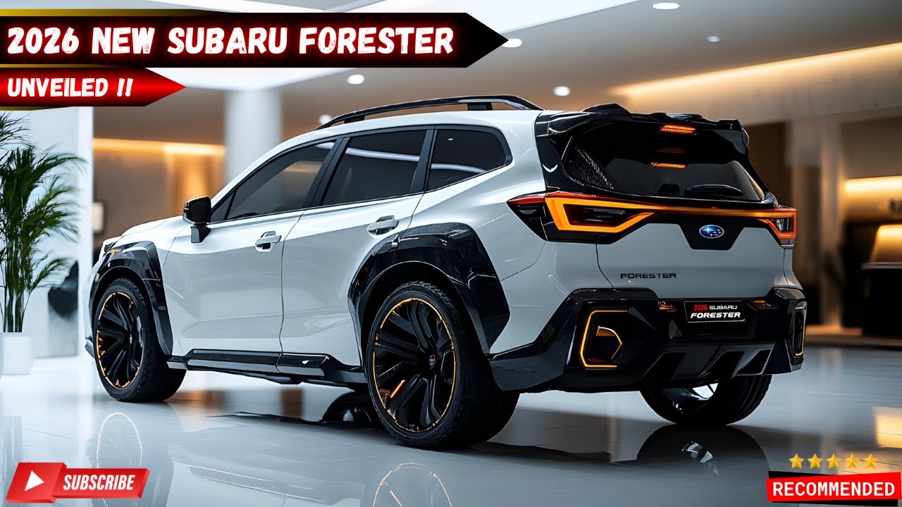New 2026 Subaru Forester: A New Chapter Begins - Unveiling the Future ...