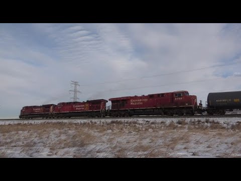 CP Northbound Mixed Freight - YouTube