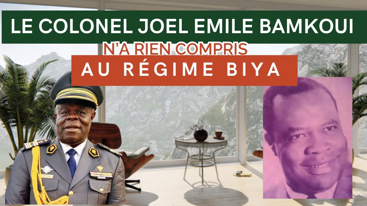 Le Colonel Emile Bamkoui n'a rien compris au régime Biya - YouTube