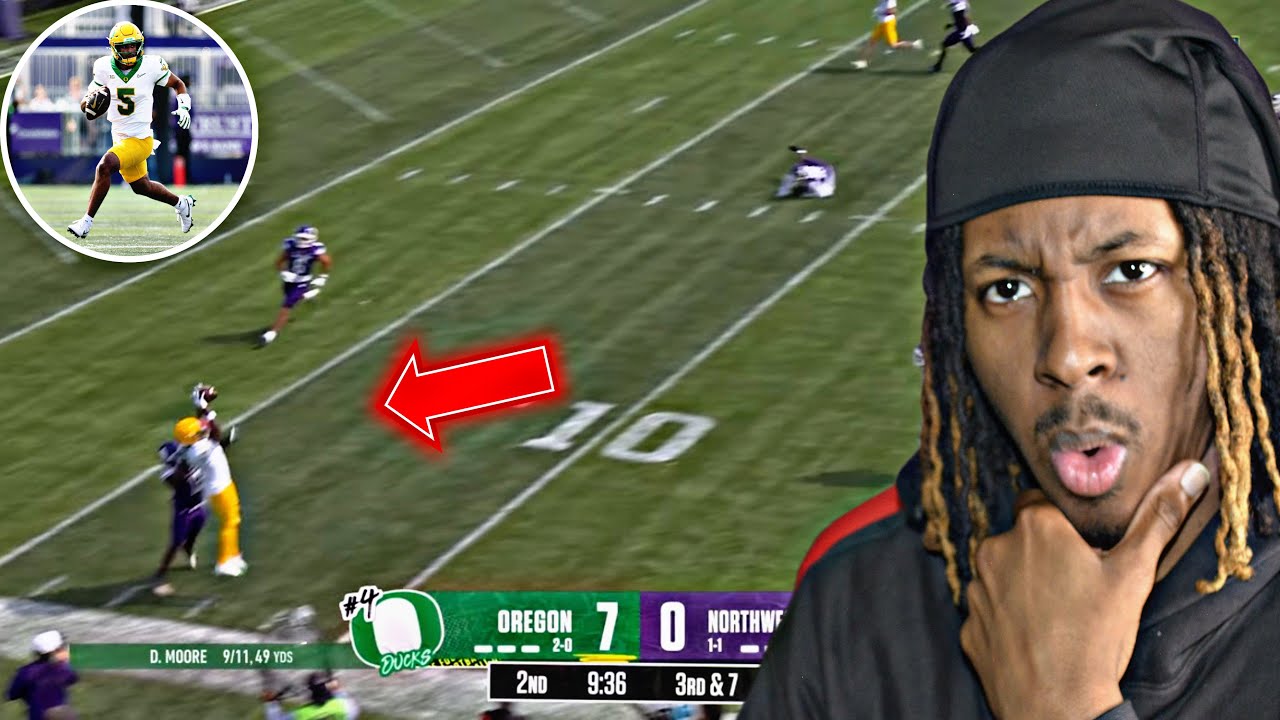 EASY DUB! Oregon vs Northwestern Highlights | Week 3 REACTION - YouTube