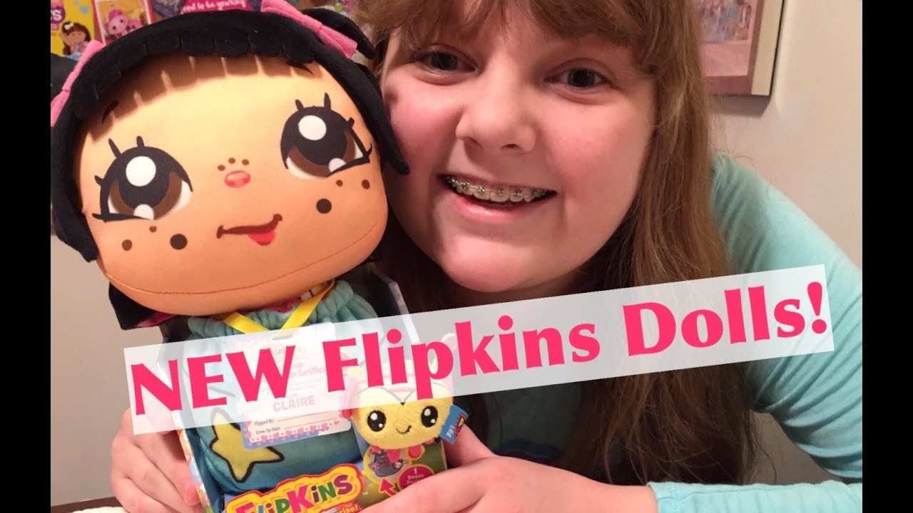 NEW FlipKins Surprise Dolls with Pocket Cuties by Flip Zee Girls ...