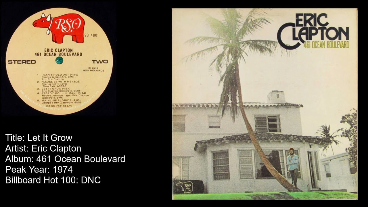 Eric Clapton- Let It Grow - YouTube