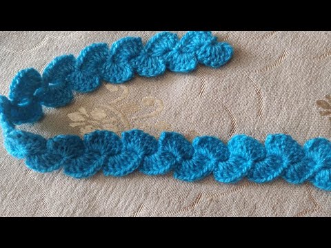 How to crochet new belt design/very easy design for belt,lace