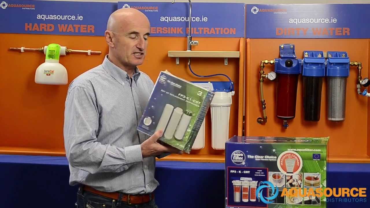 Aquasource Distributors 3 Stage Undersink Kit and Replacement Filters - YouTube