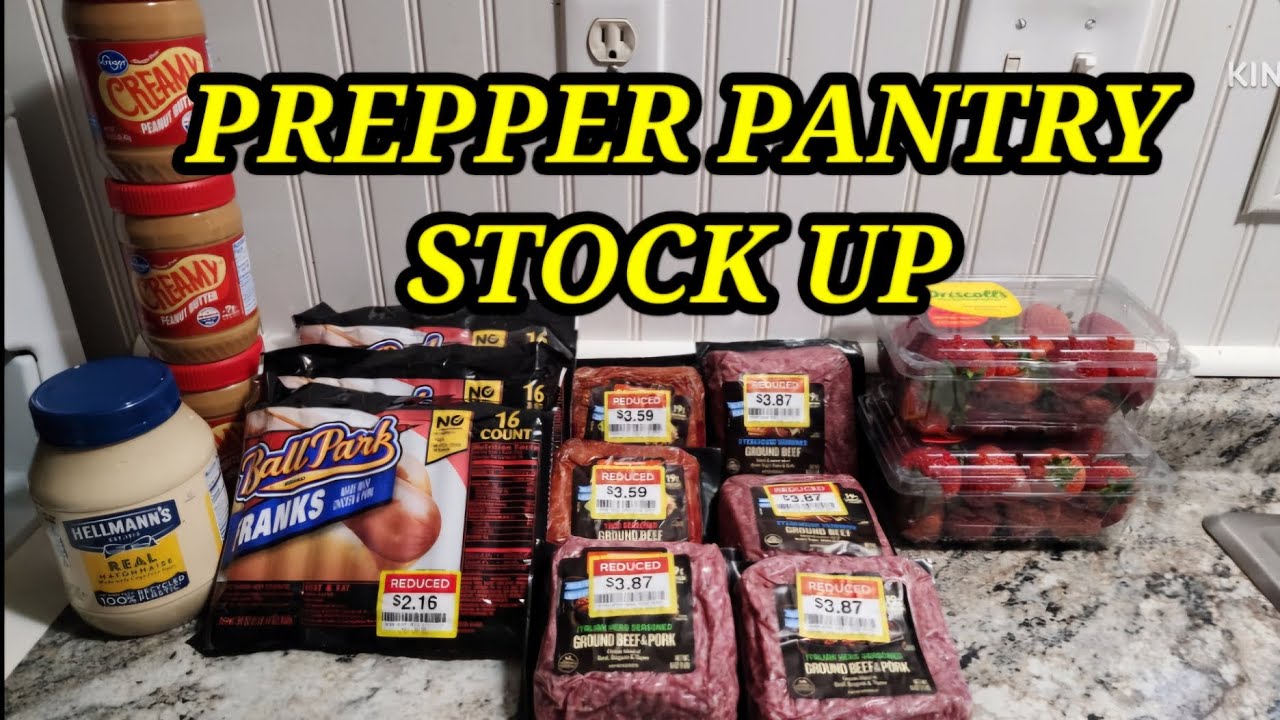 Beginning Prepper 101: My Prepper Pantry On A Budget #food - YouTube