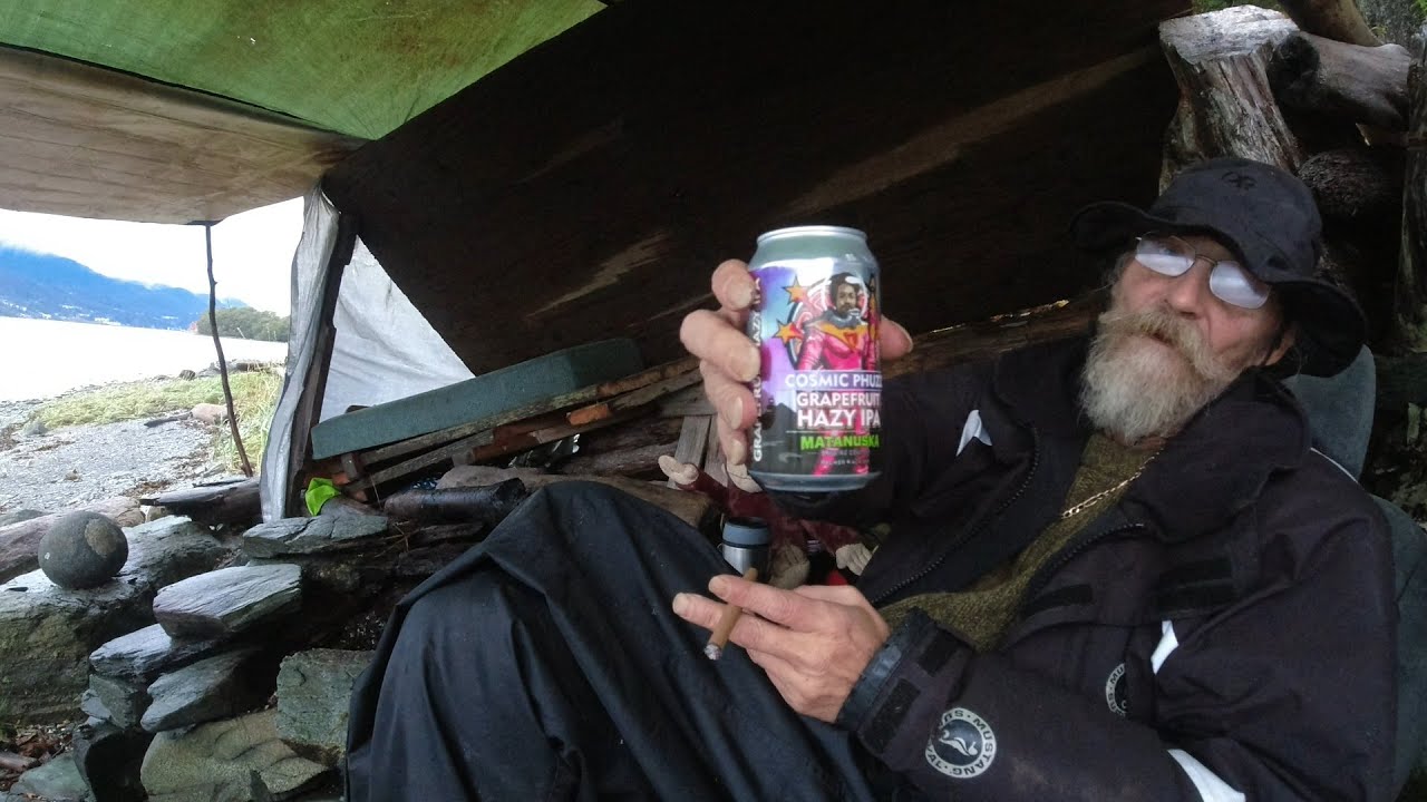 More bike camping in the rain, with some hazy IPA straight from the ...