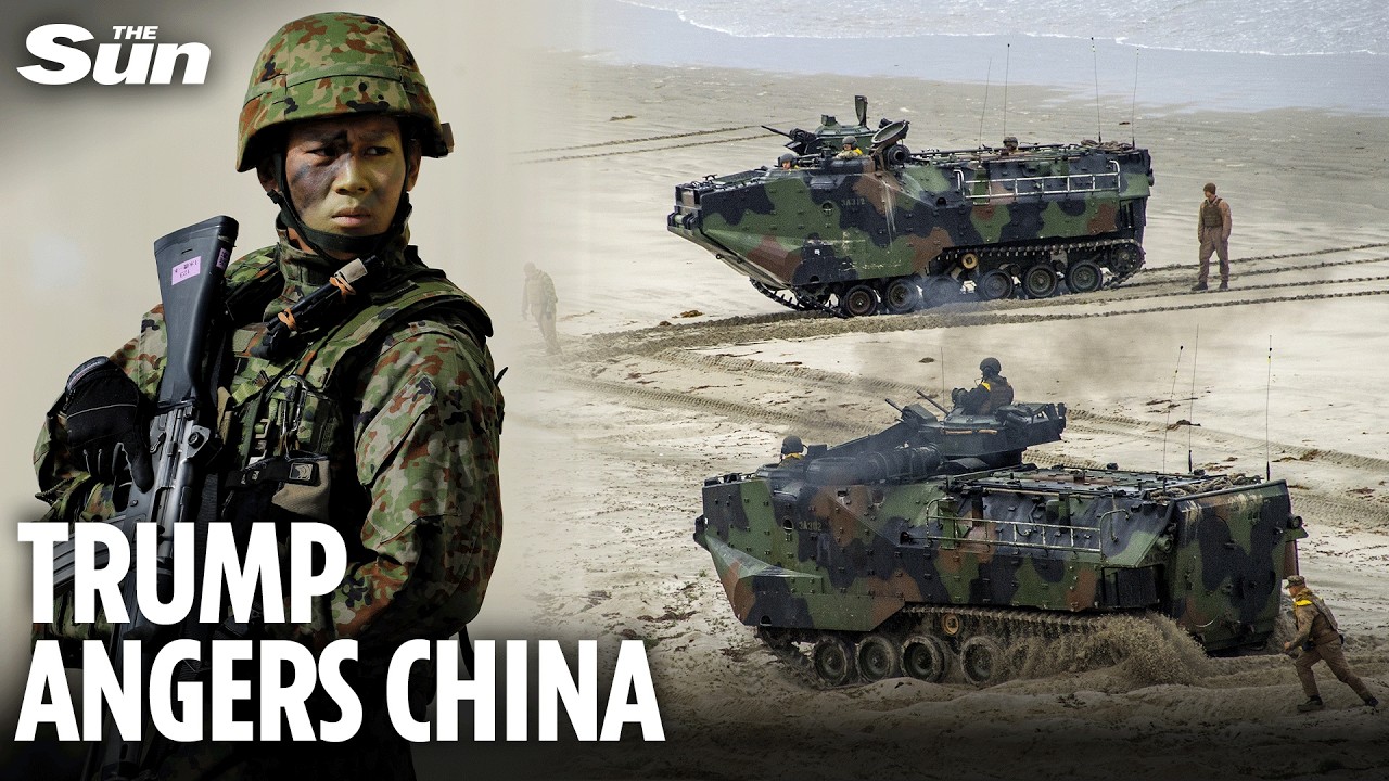 Xi 'will not be happy' over US Marines' defiant First Island Chain ...