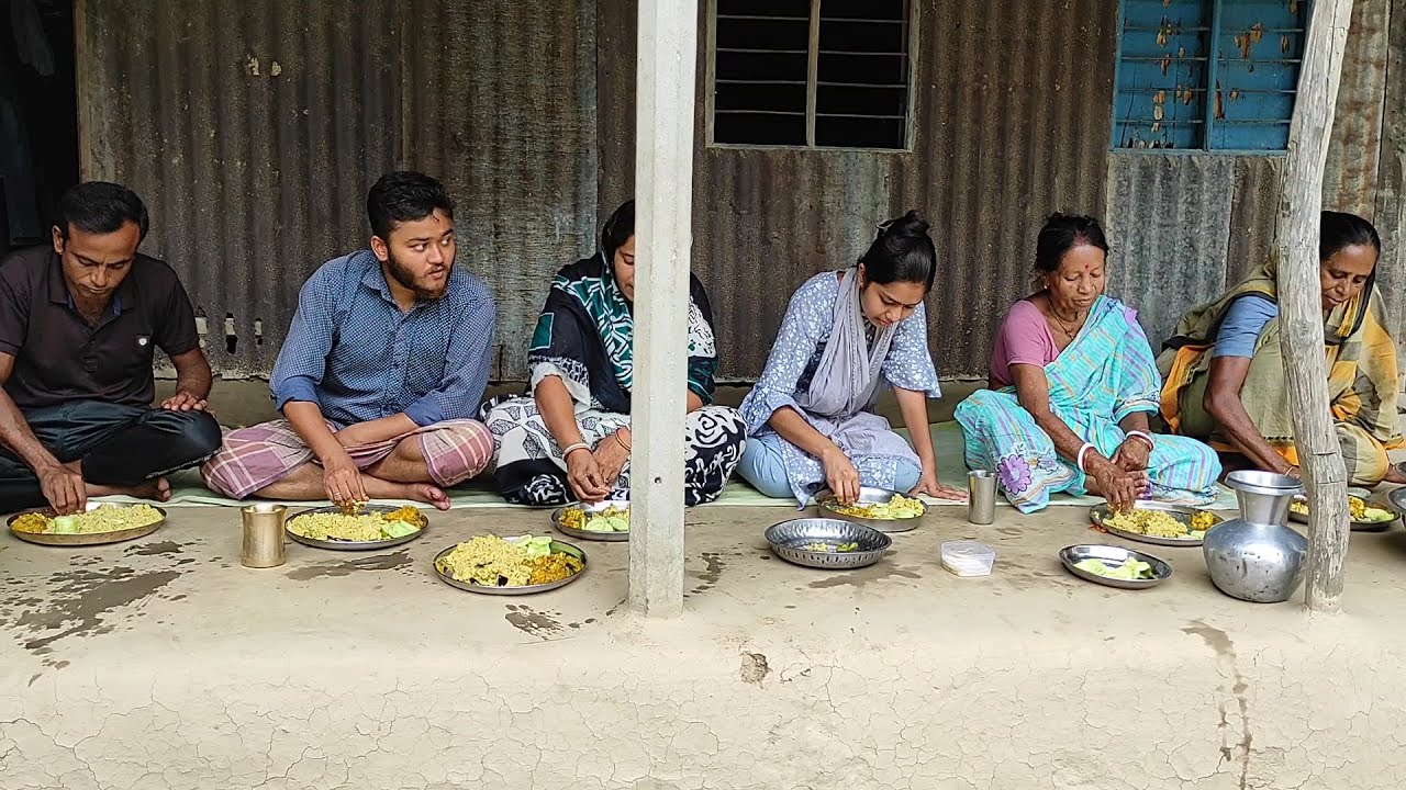 Bangladeshi village cooking | আজ কে আমার বোন সবজি ভুনা খিচুরি রান্না ...