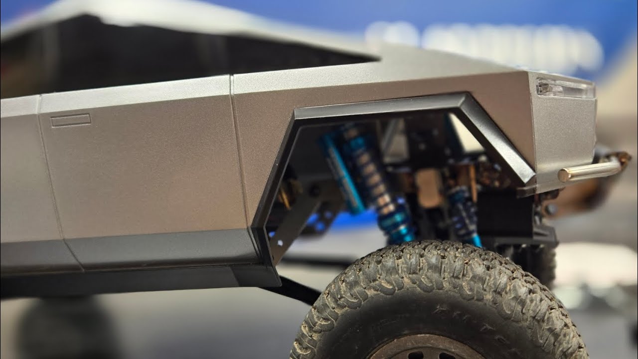 Cybertruck I Beam Build - YouTube