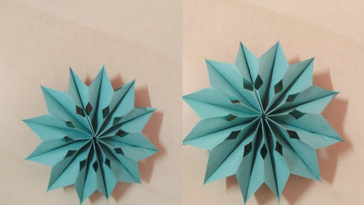 Christmas Star making idea/Paper craft Christmas decorations idea - YouTube