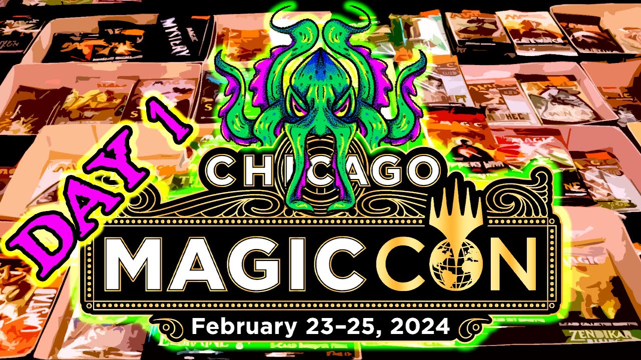 MagicCon 2024 Chicago Friday Day 1 #thepackkraken #magiccon # ...