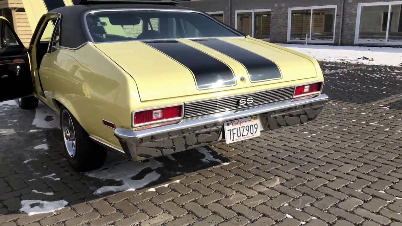 Walkaround 1972 Chevrolet Nova Skyroof - YouTube