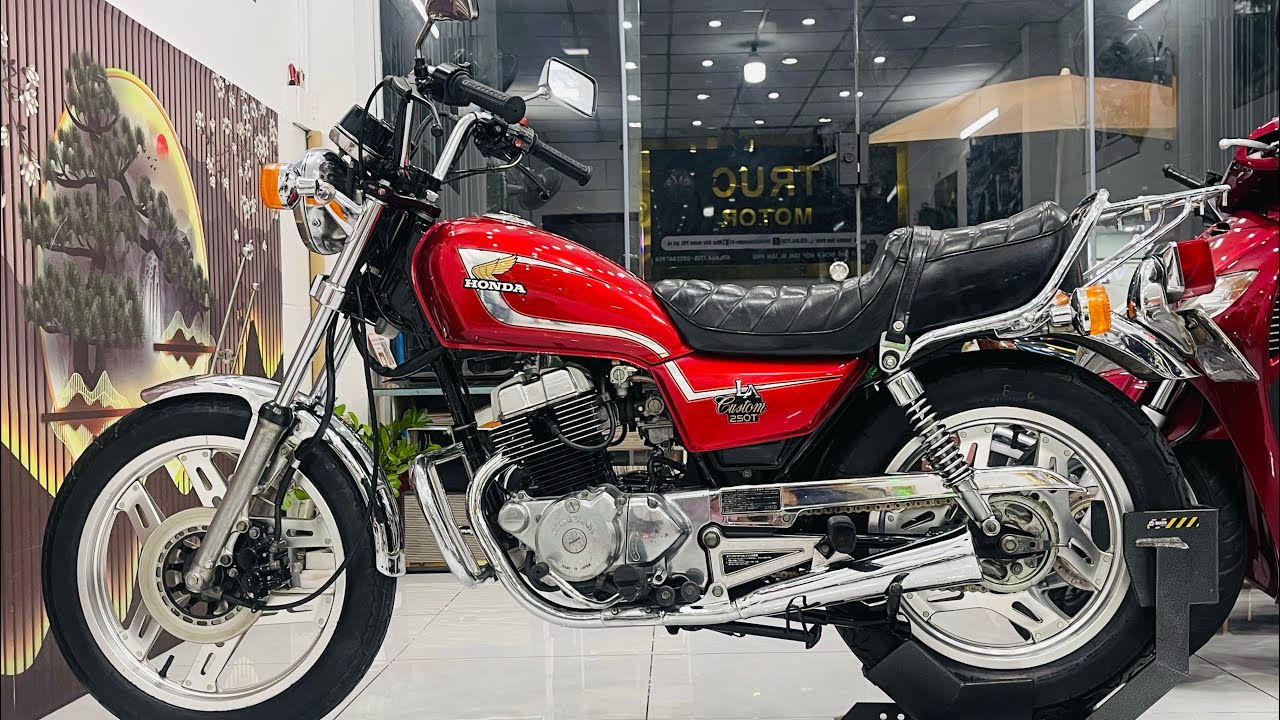 Honda LA250 custom Huyền thoại 1 thời . Dòng xe này là ước mơ của nhiều ...
