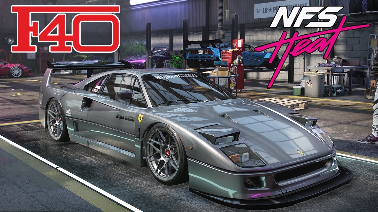 Need for Speed HEAT [แต่งรถ] - ตัวแรง! ตำนานม้าลำพอง (Ferrari F40 ...