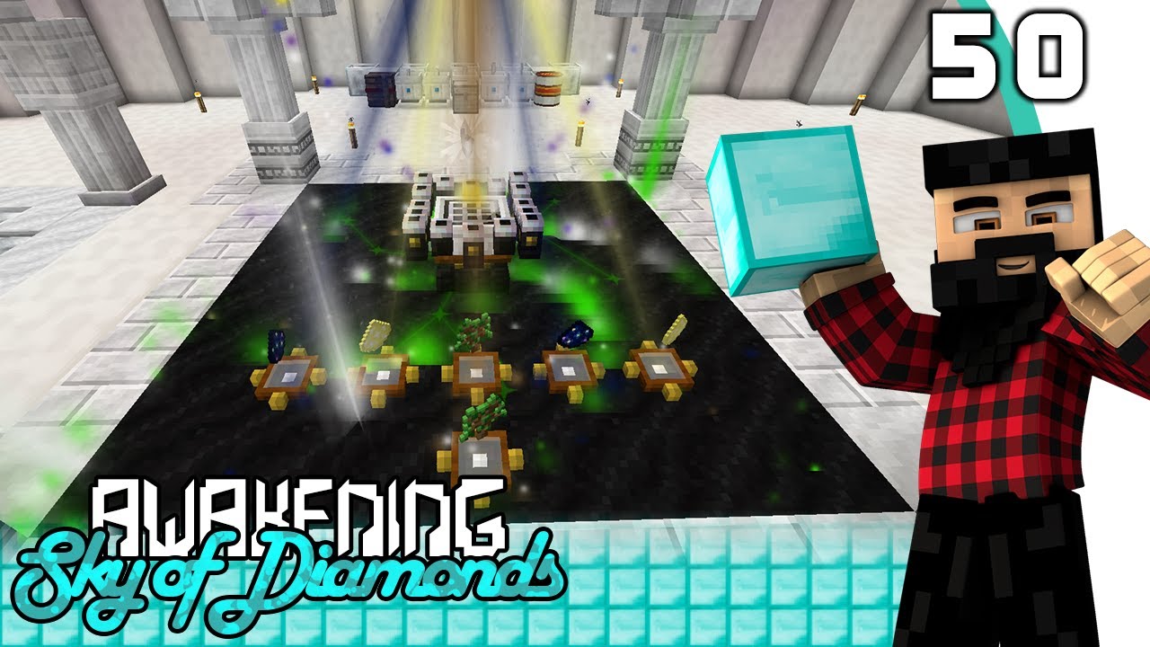 [Minecraft] Awakening - Sky of Diamonds #50 - Automatiser le Starlight ...