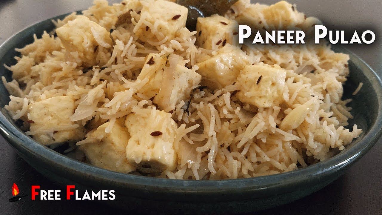 Paneer Pulao in tamil | How to make paneer pulao | பன்னீர் புலாவ் | One ...