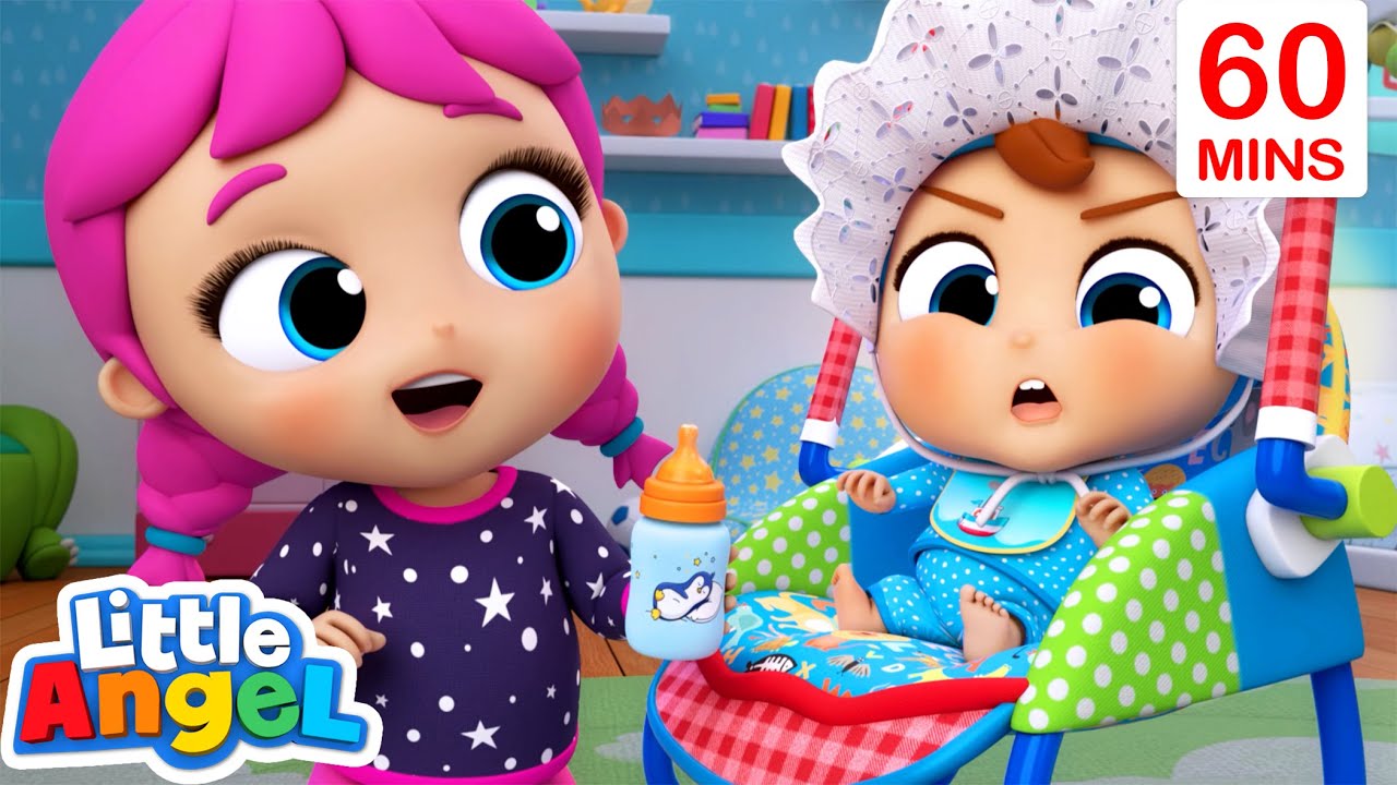 Jill Plays Mommy with Baby John! | Jill's Playtime | Little Angel ...