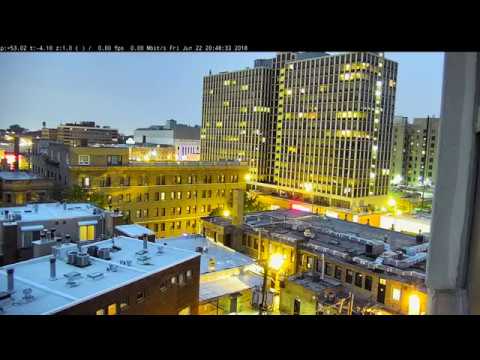 Axis Q6125-LE PTZ Speed Dome IP Camera twilight demo - YouTube