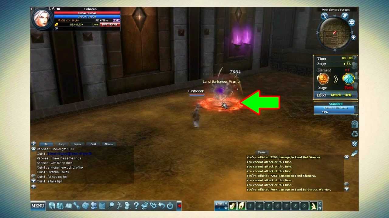 Rohan: Blood Feud - FREE TO PLAY MMORPG - Elemental Dungeon Walkthrough ...