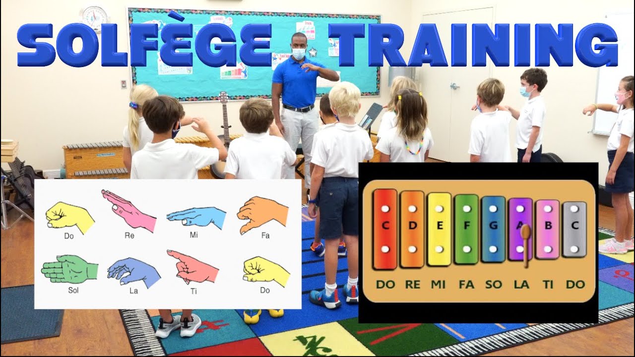 SOLFÈGE TRAINING for kids - YouTube