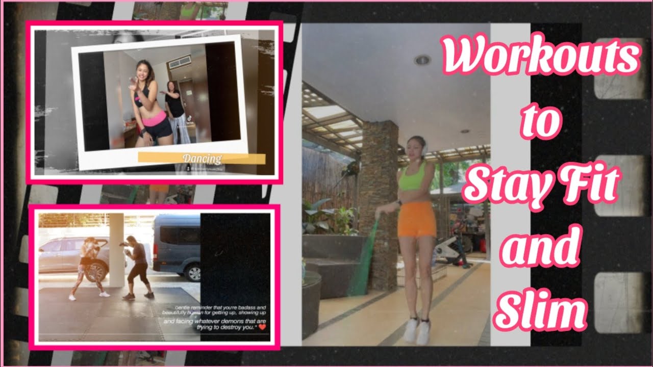 Kim Chiu WorkOut Routines to stay Fit and Slim - YouTube