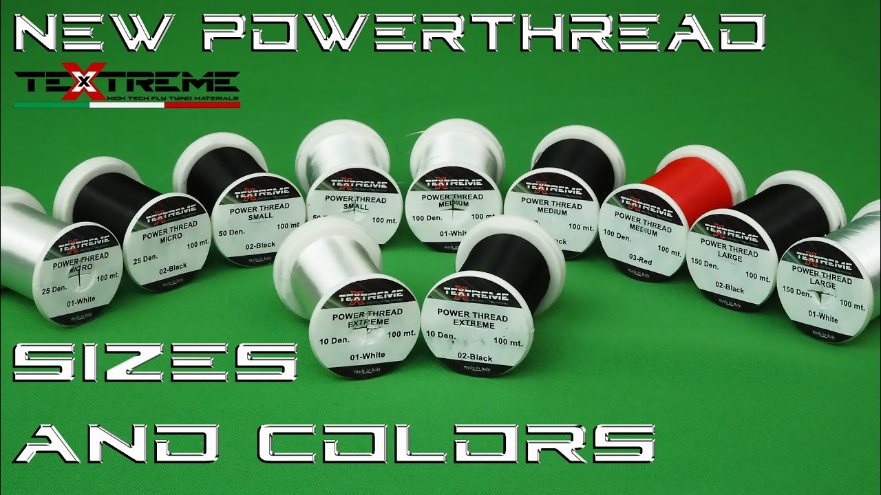 #Unboxing New Powerthread - Sizes and Colors - YouTube