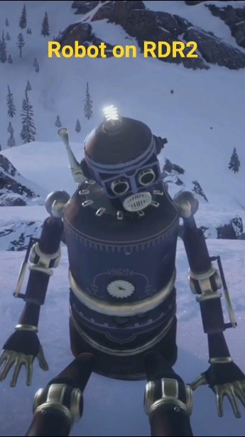 Robot on RDR2 - YouTube