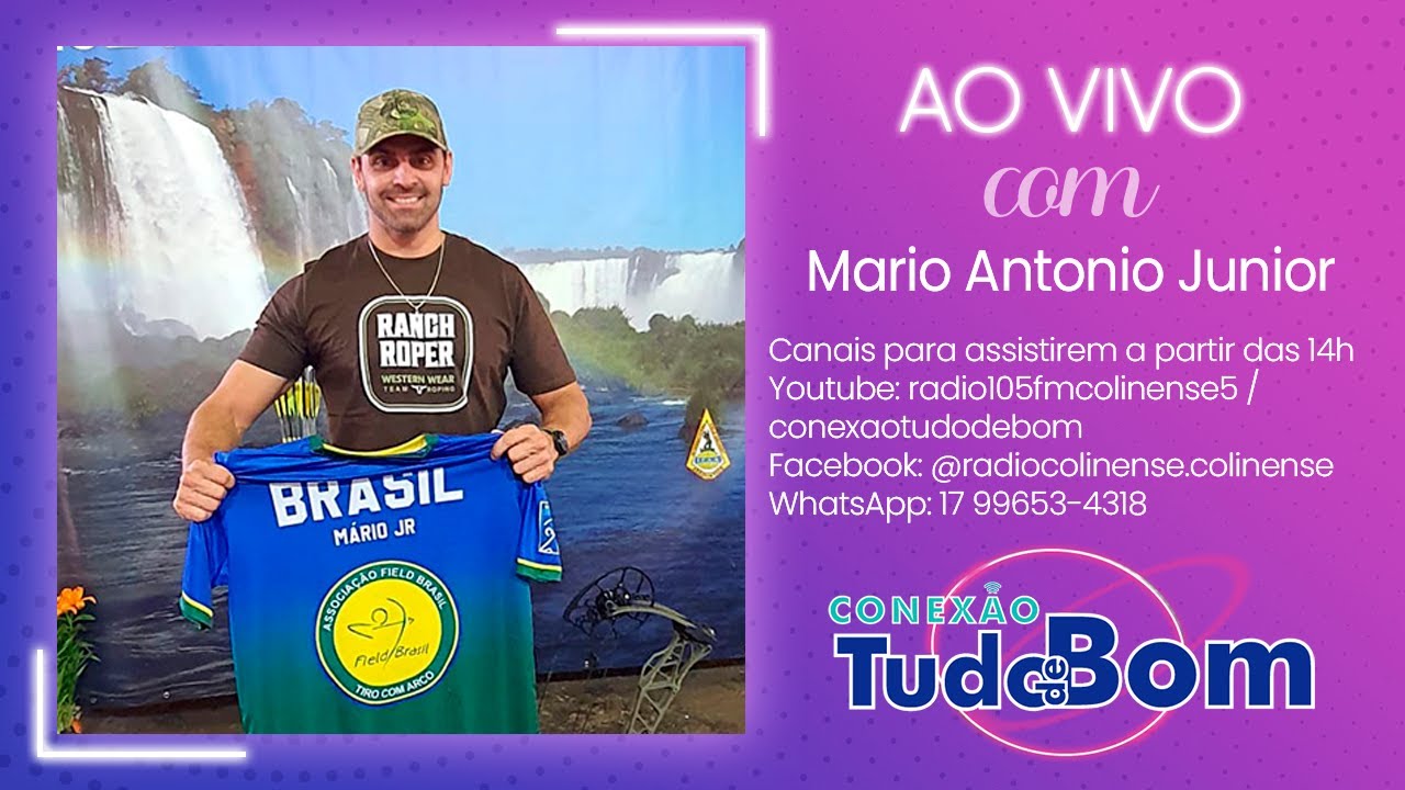 CONEXÃO TUDO DE BOM - MARIO ANTONIO - 19-08-2024 - YouTube