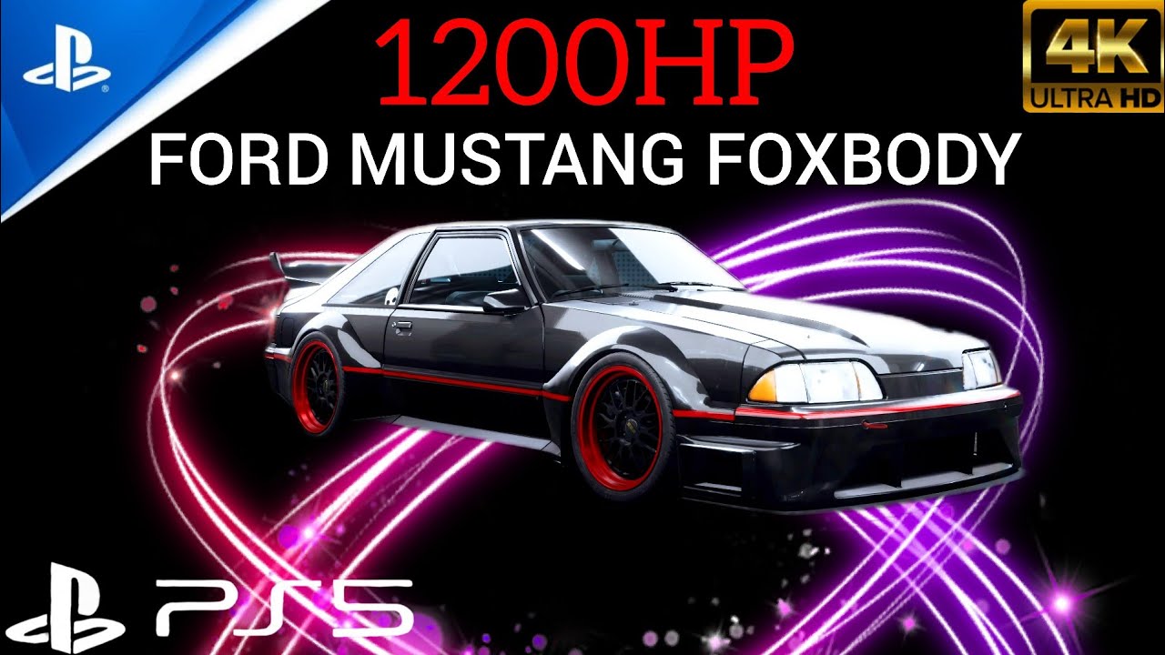 NFS Unbound Ford Mustang Foxbody Gameplay (PS5) 4K 60FPS - YouTube