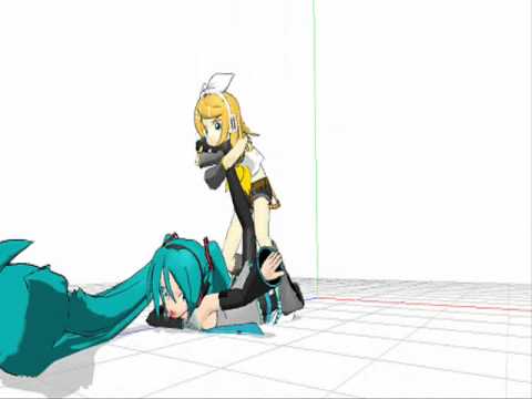 MMD - ANKLE LOCK (ejecutado por Rin Kagamine) - YouTube