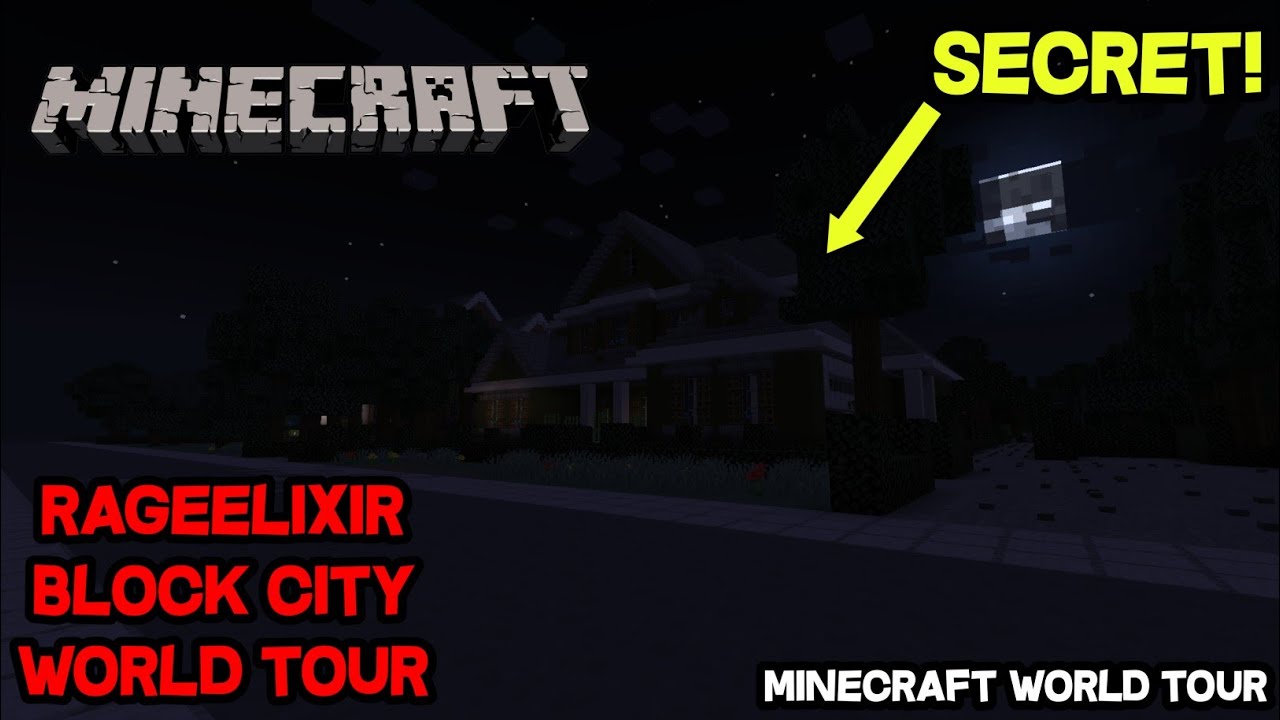RageElixir Secret Block City Season 9 World Tour | Minecraft - YouTube