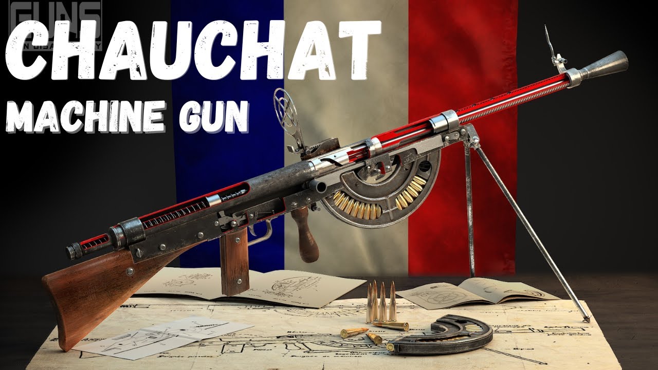 How Chauchat Works. Animation Of Operation Of Chauchat Machine Gun, How ...