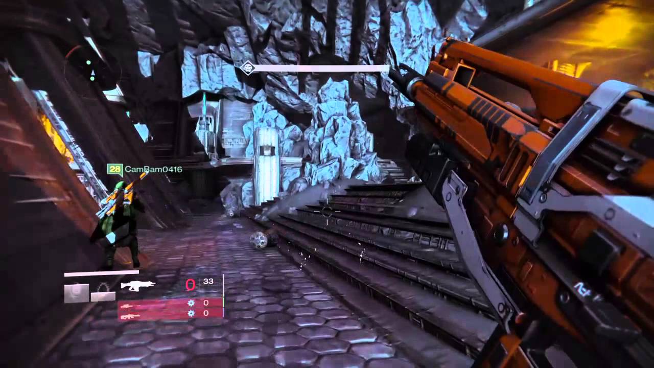 Destiny strike mission boss - YouTube