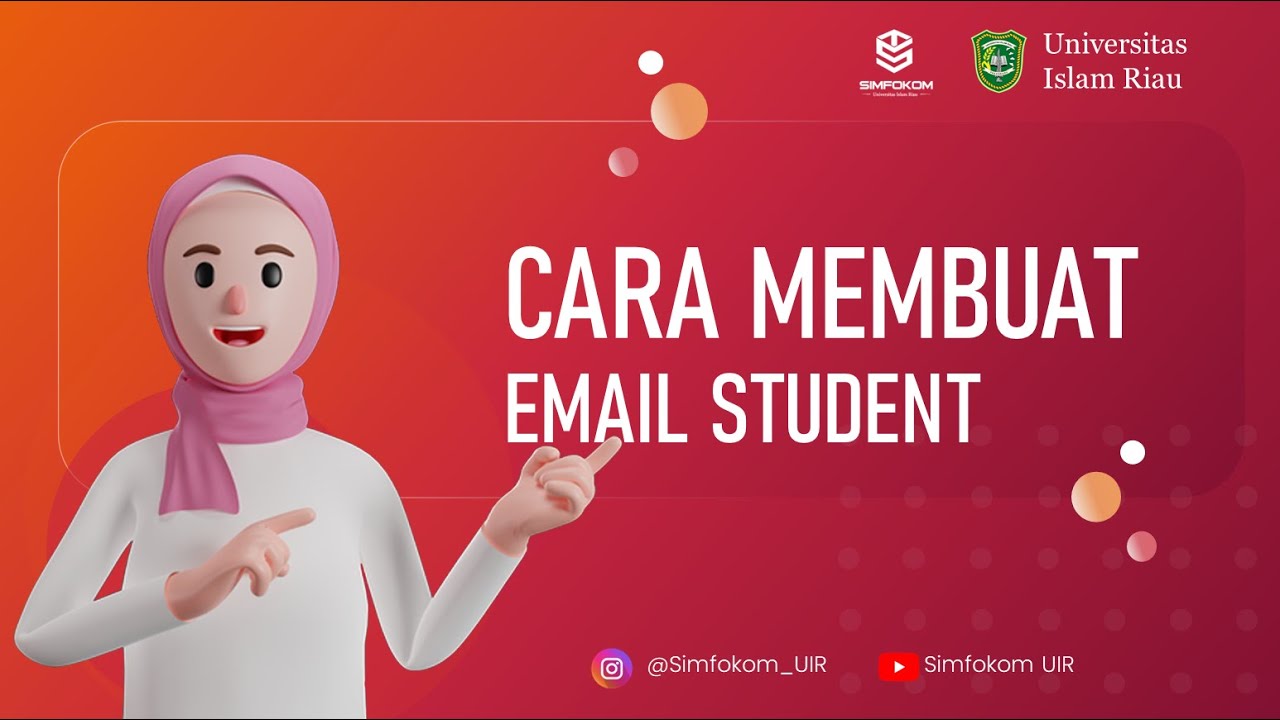 CARA MEMBUAT EMAIL STUDENT - YouTube