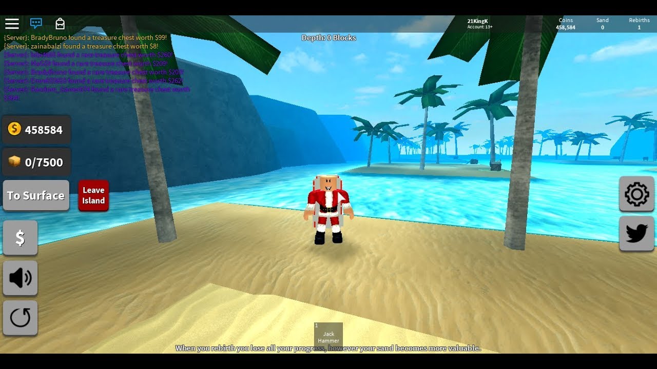 I bought the jack hammer that cost 1.5 million! in treasure hunt ...