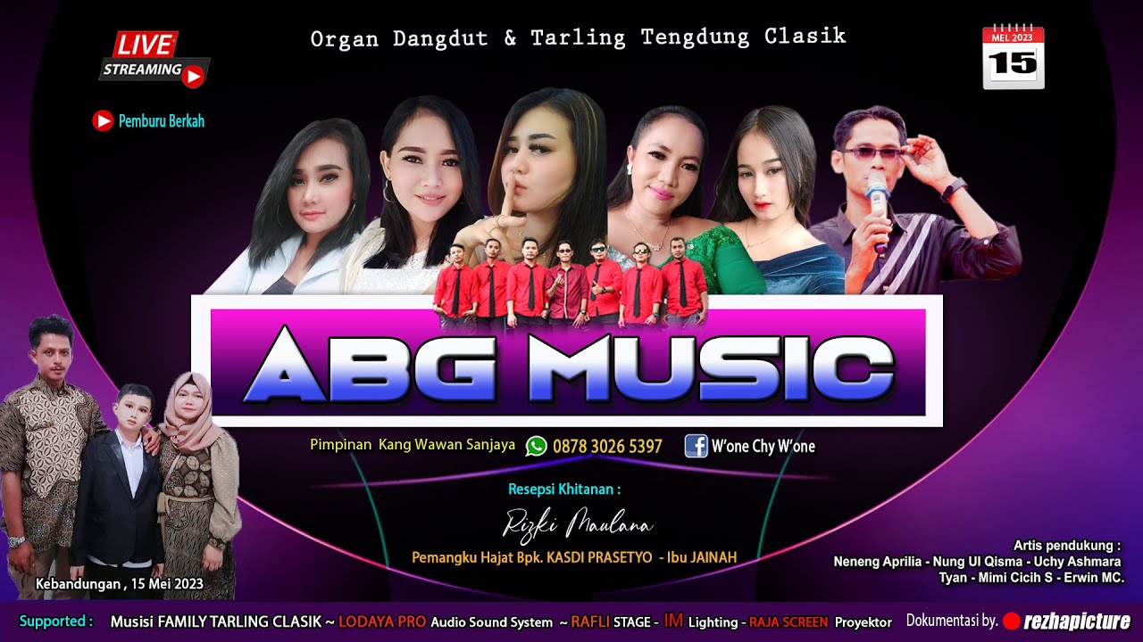 🔴Live Streaming ABG MUSIC Season 2, Tarling tengdung dan Pongdut ...