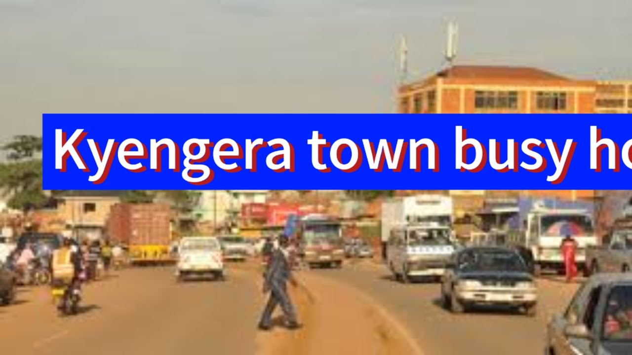 Kyengera town busy hours -Uganda - YouTube