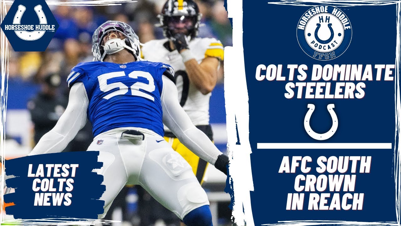 Indianapolis Colts DOMINATE Steelers: Can Colts Win the AFC South ...