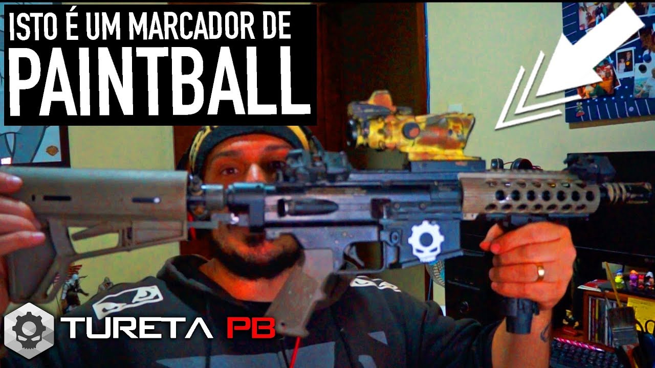 ARMAS DE PAINTBALL | T68 - HURRICANE - 468 | CQB - MILSIM - RIFLE - YouTube